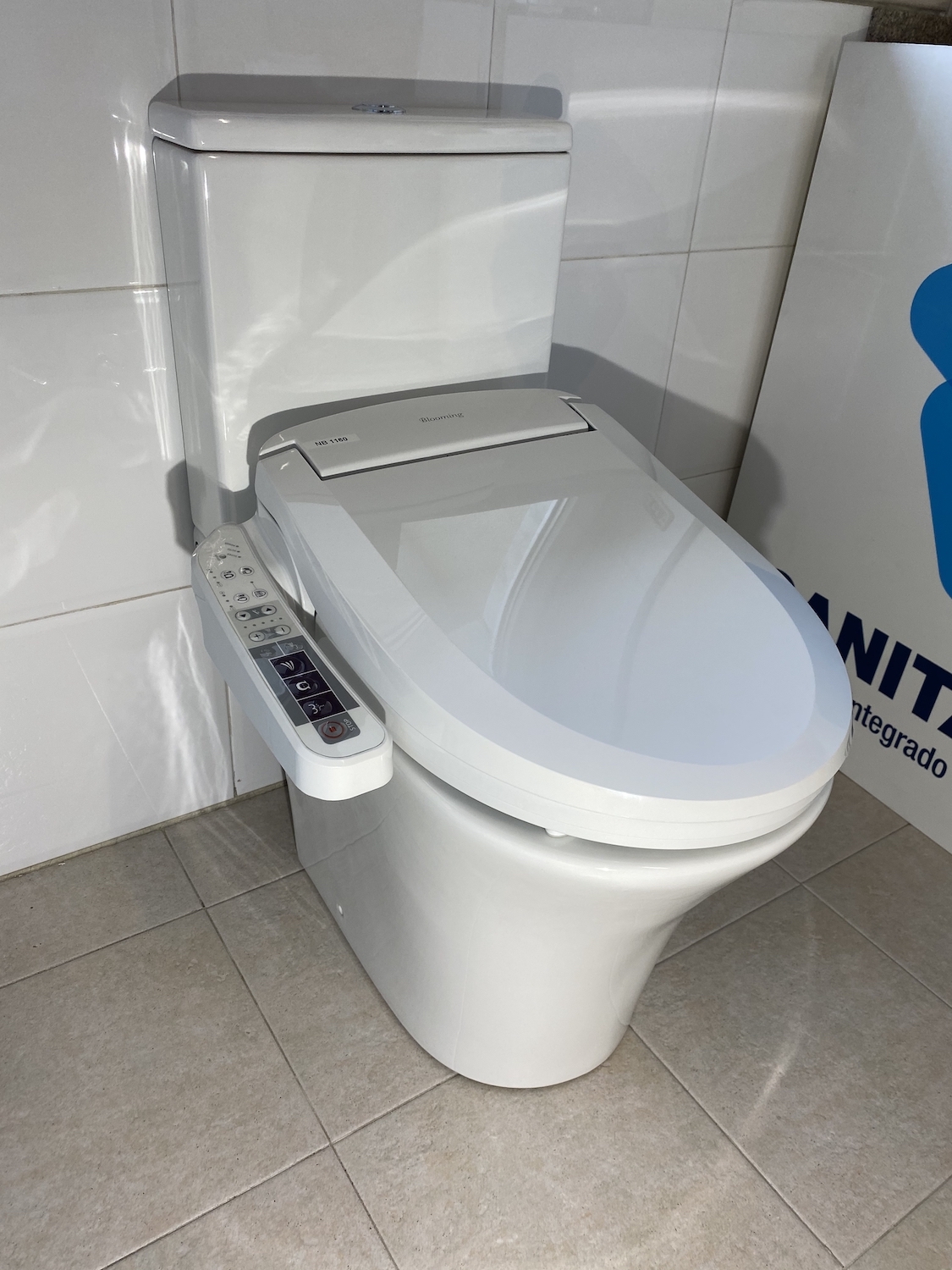 Instalação ☛ SANITA BIDÉ na sanita ao chão ou sanita compacta